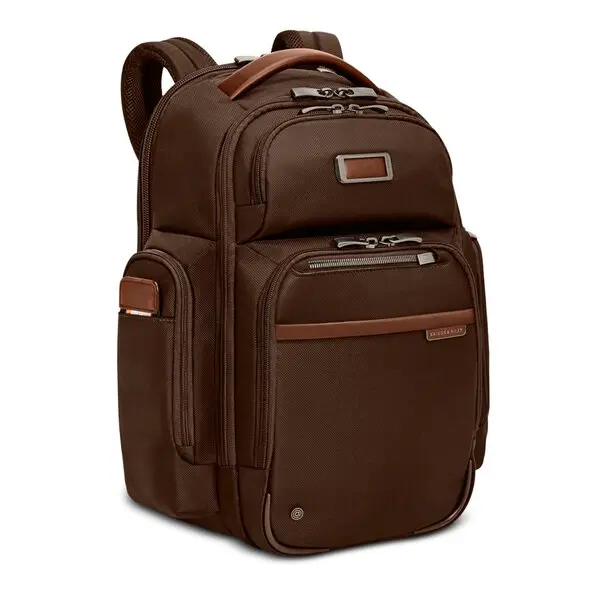 Briggs & Riley Work Large Cargo Backpack - Chocolate