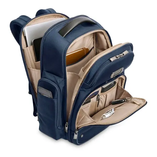 Briggs & Riley Work Large Cargo Backpack - Navy