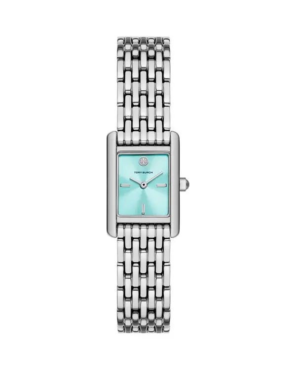Tory Burch The Eleanor Stainless Steel Watch - Blue/silver