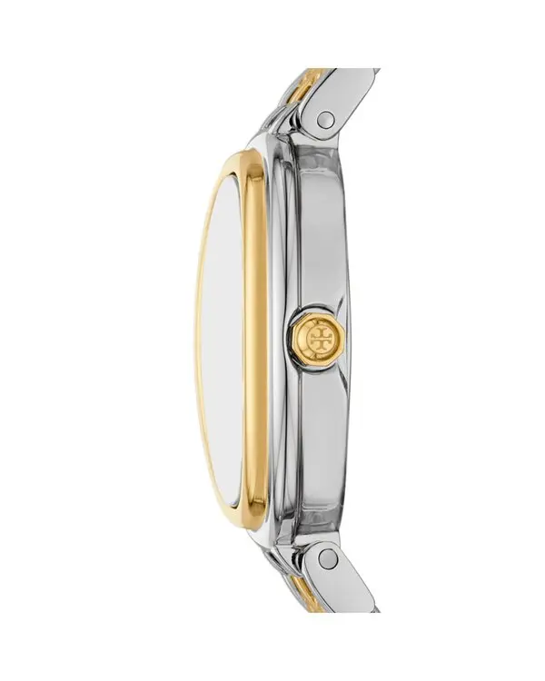 Tory Burch The Oval Watch 28mm - Cream/multi