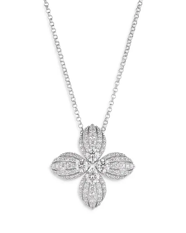 Roberto Coin 18k Gold Love In Verona Diamond Necklace, 16 - White