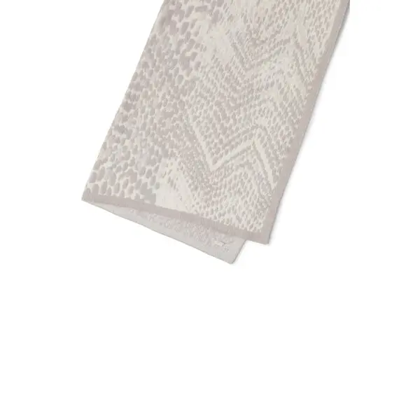 Barefoot Dreams Cozychic Snakeskin Throw - Cream Multi