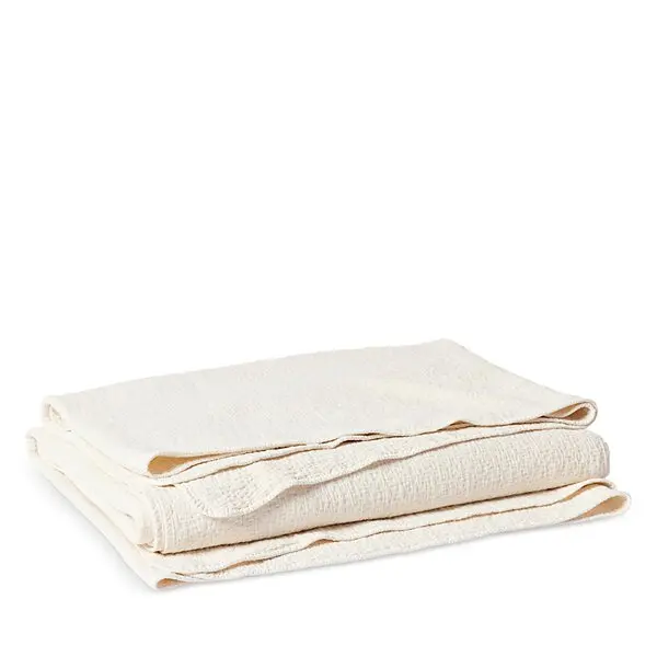 COYUCHI Organic Cotton Cascade Coverlet, King - Natural