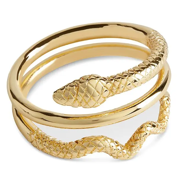 L'Objet Serpent Napkin Rings, Set Of 4 - Gold