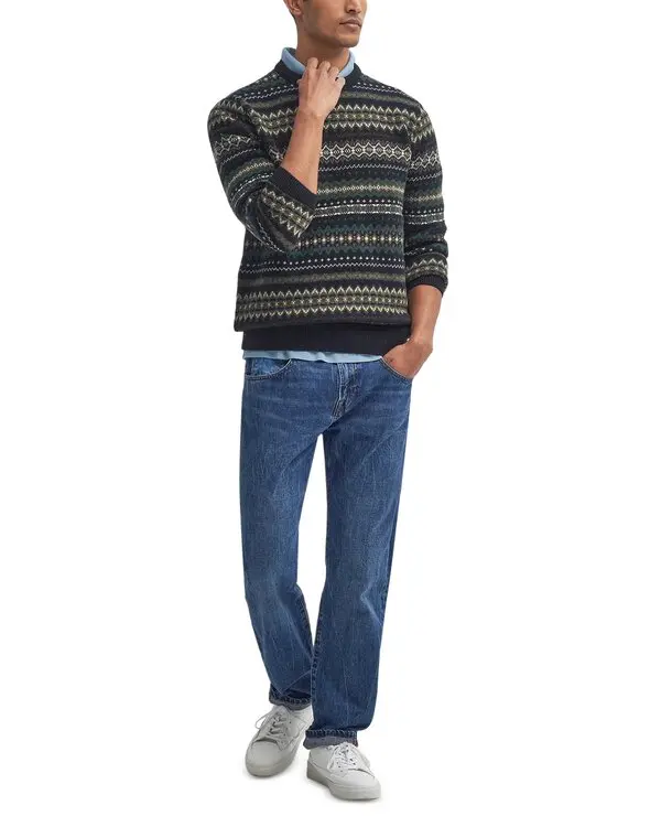 Barbour Crewneck Wool Sweater - Black Marl
