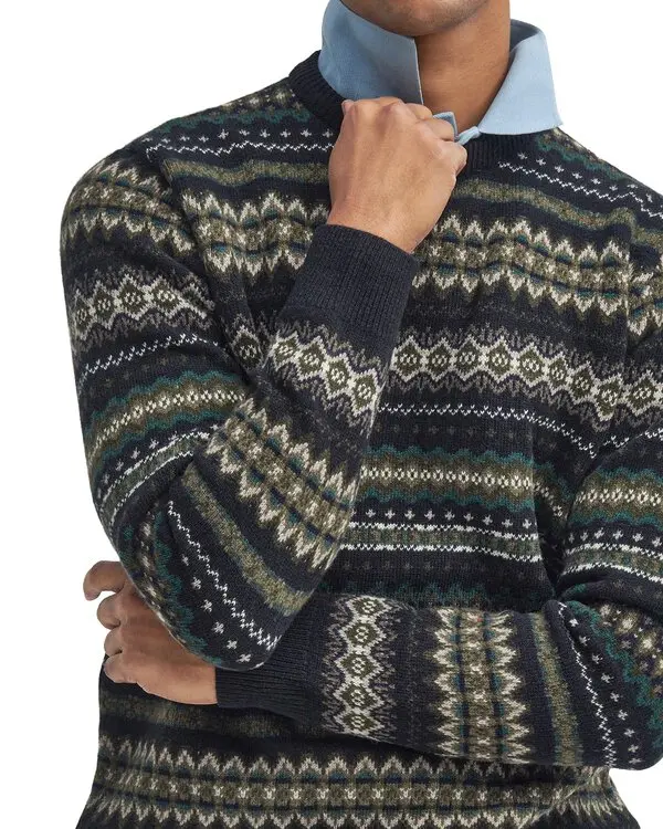 Barbour Crewneck Wool Sweater - Black Marl