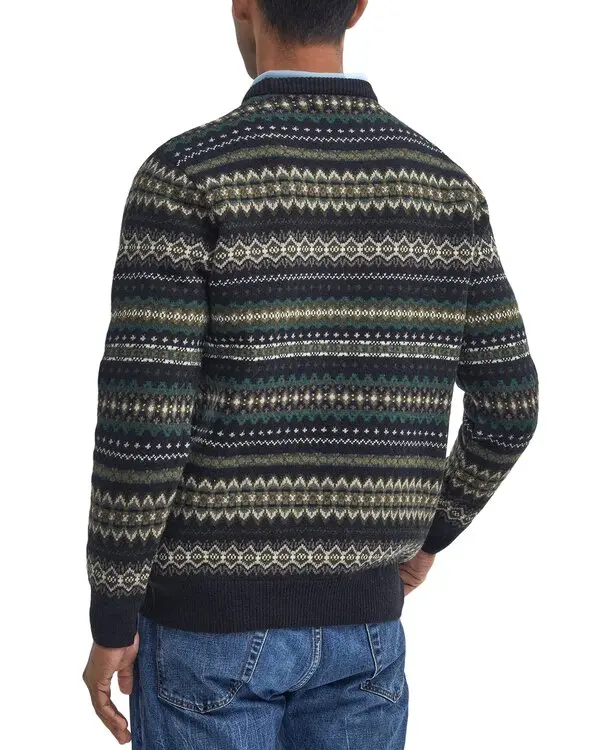 Barbour Crewneck Wool Sweater - Black Marl