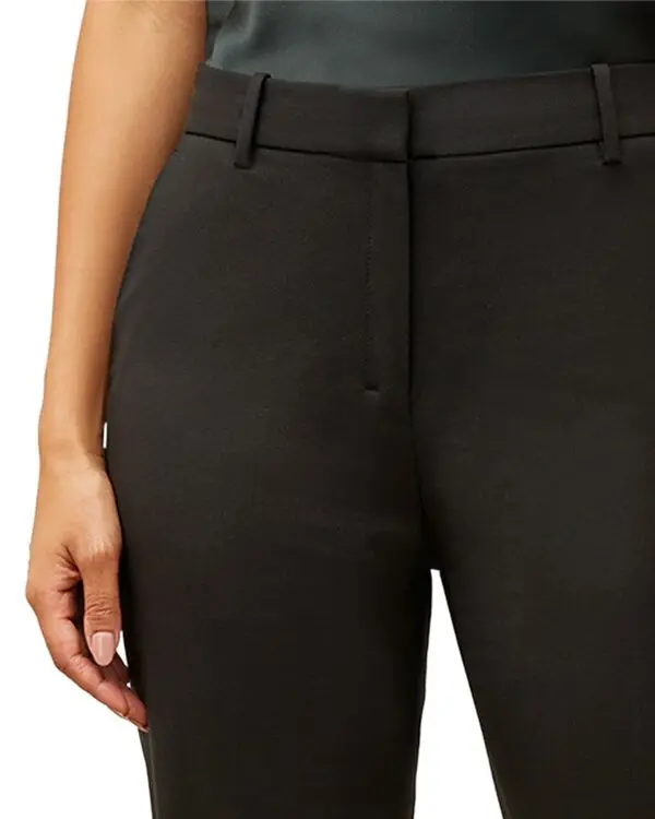 M.M.LAFLEUR Smith Pant In Washable Wool Twill - Black