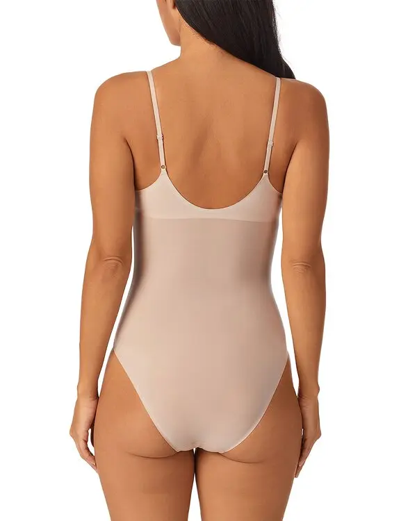 ON GOSSAMER Heavenly Stretch Bodysuit - Champagne