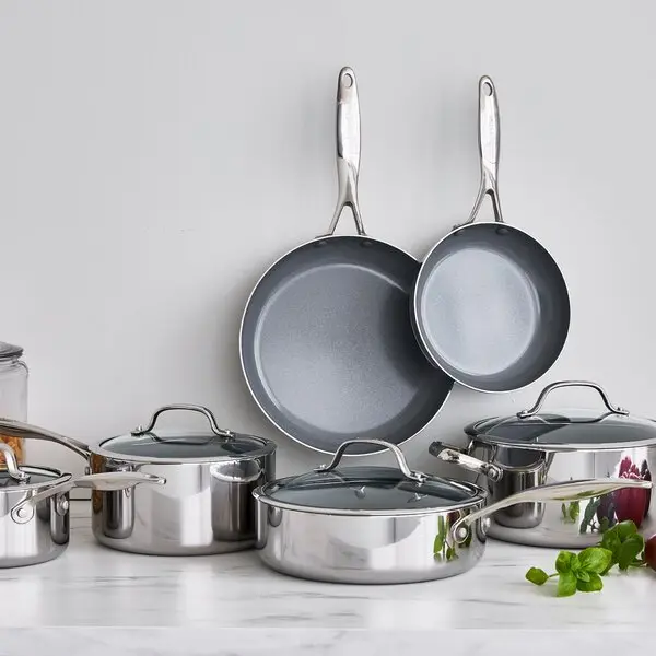 GREENPAN Valencia Pro 10 Piece Cookware Set