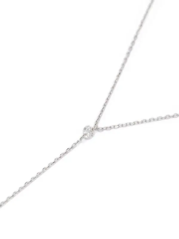 PERSEE 18kt White Gold Danaé Diamond Necklace