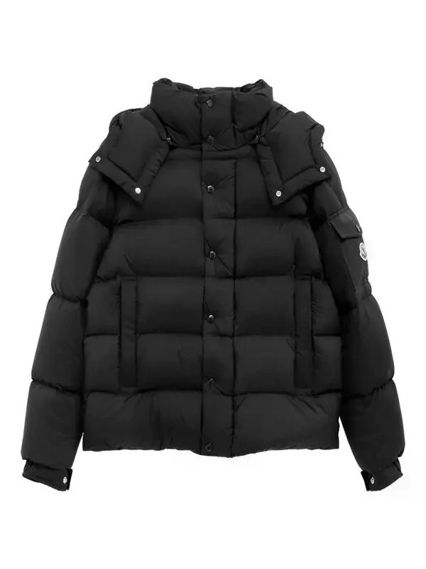Moncler Down Vezere Puffer Jacket Black Editorialist
