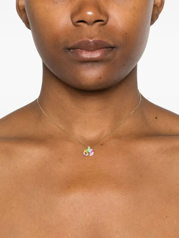 Yvonne Léon 9kt Yellow Diamond Necklace