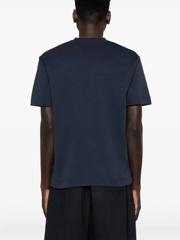 Sunspel Crew-neck Short-sleeve T-shirt - Blue
