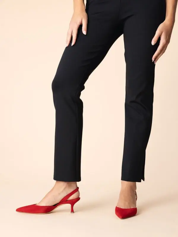 Manolo Blahnik 50mm Carolyne Pumps - Red