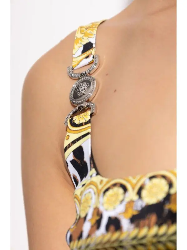Versace Medusa-printed Dress