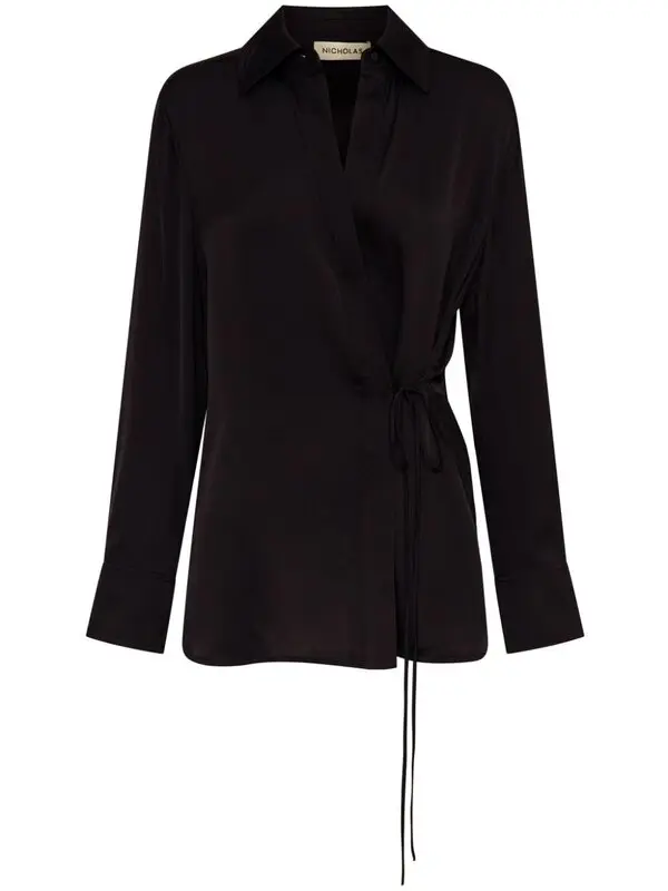 NICHOLAS Lara Wrap Shirt