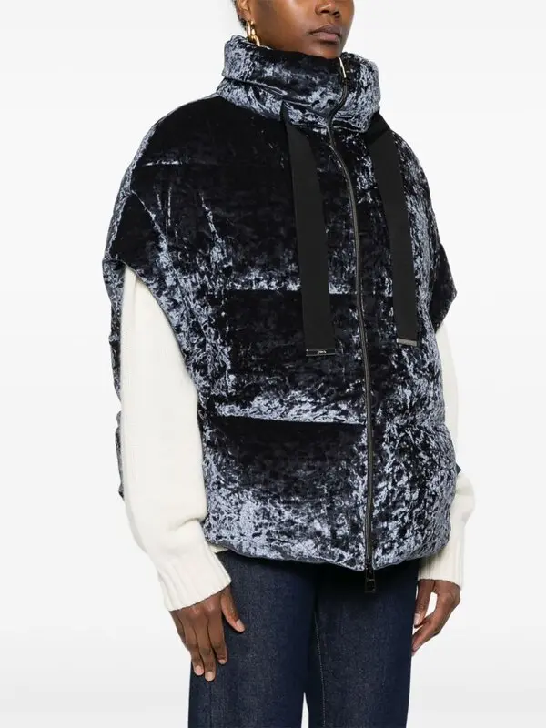 Herno Velvet Puffer Gilet