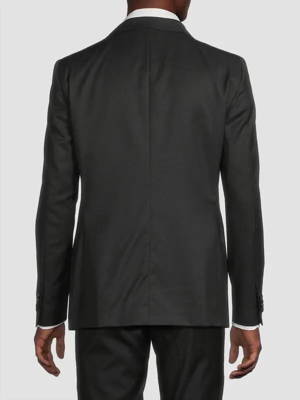 Corneliani Jacquard Tuxedo Peak-lapel Jacket