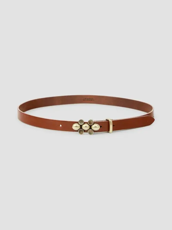 Isabel Marant Étoile Valdez Embellished Leather Belt