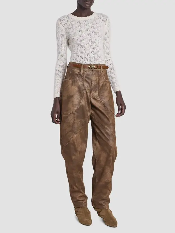 Isabel Marant Étoile Valdez Embellished Leather Belt