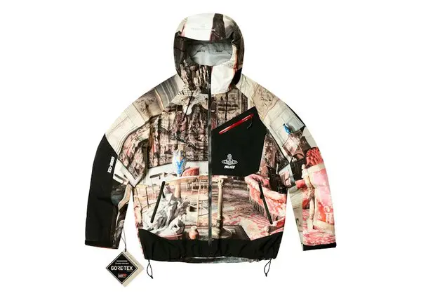 PALACE X Vivienne Westwood Goretex Jacket - Colour Print