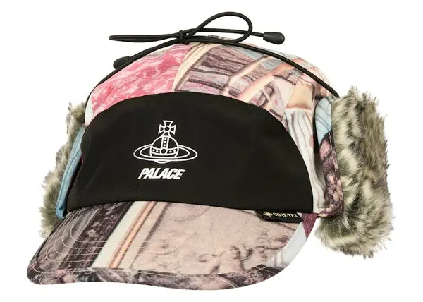 PALACE X Vivienne Westwood Goretex Shooting Cap - Colour Print