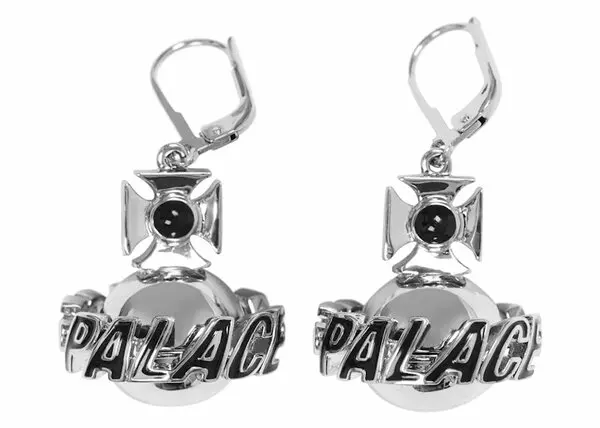 PALACE X Vivienne Westwood Orb Earrings - Silver