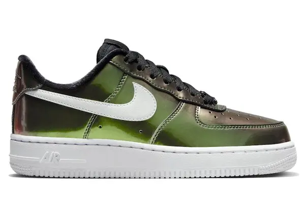 Nike Air Force 1 '07 Lv8 Iridescent Sneakers - Black/white