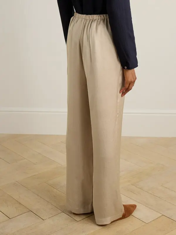 NET-A-PORTER FOR THE KING’S FOUNDATION Satin Pants