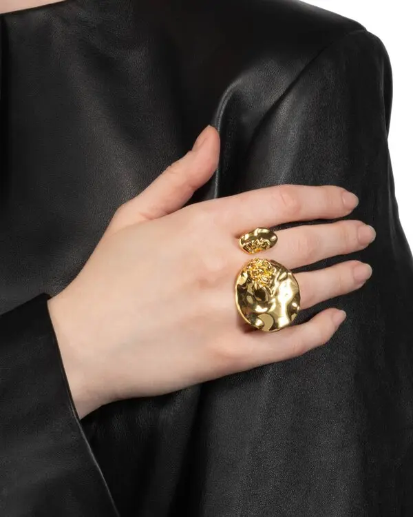 Alexis Bittar Brut Double Disc Ring