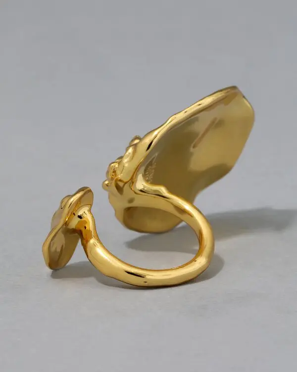 Alexis Bittar Brut Double Disc Ring
