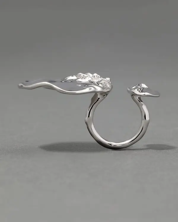Alexis Bittar Brut Double Disc Ring