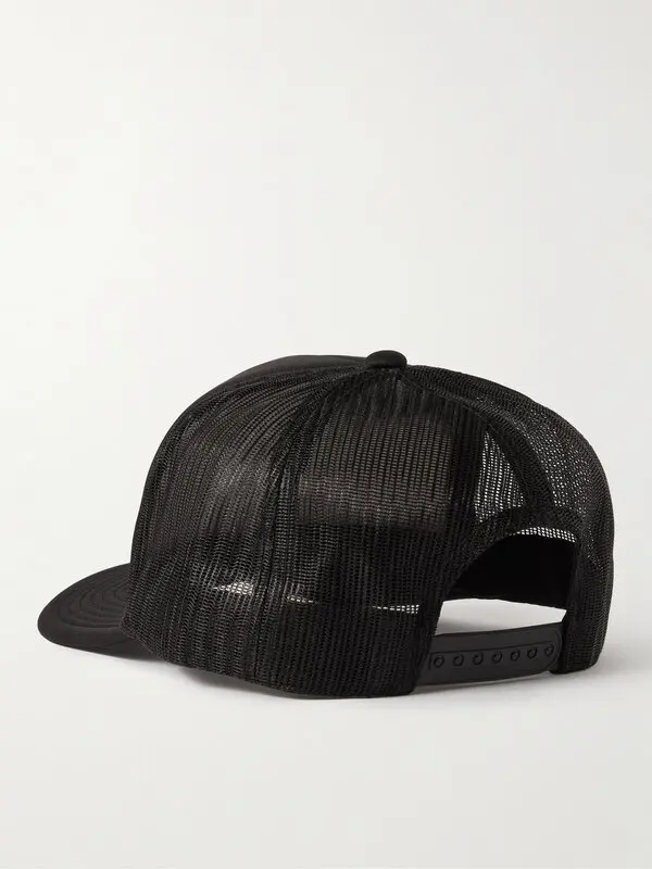 GALLERY DEPT. Logo-print Trucker Cap - Black