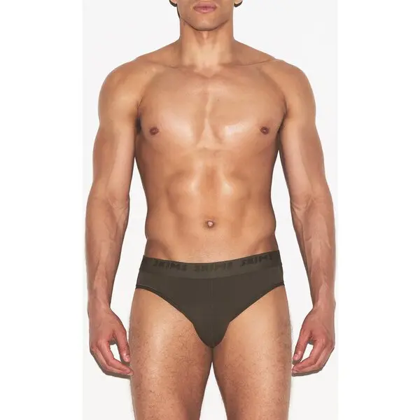SKIMS 3-pack Seamless Modal Blend Briefs - Laurel Multi