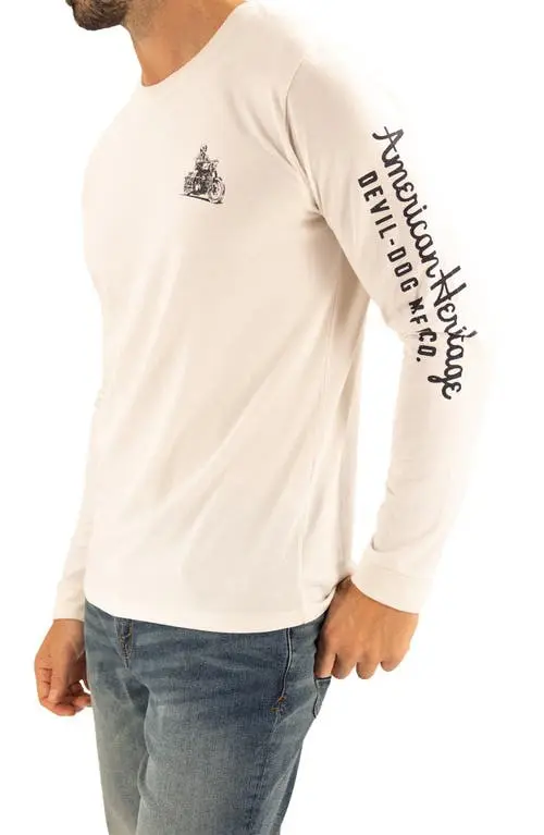 DEVIL-DOG DUNGAREES Heritage Long Sleeve Graphic T-shirt