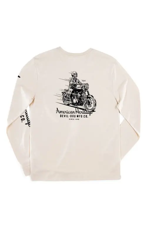 DEVIL-DOG DUNGAREES Heritage Long Sleeve Graphic T-shirt