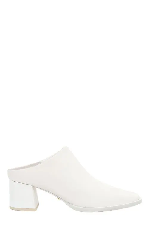 DANIELLA SHEVEL Jolene Mule - White