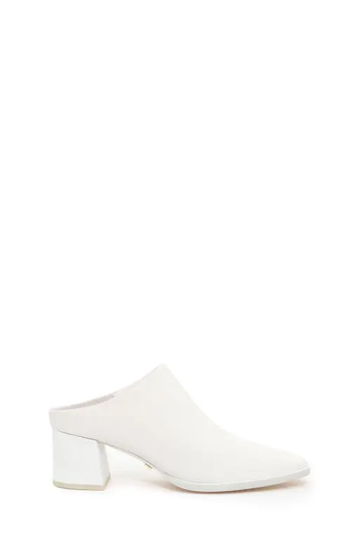 DANIELLA SHEVEL Jolene Mule - White