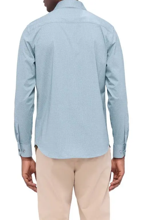 Bugatchi Jimmy Ooohcotton® Geo Print Button-up Shirt