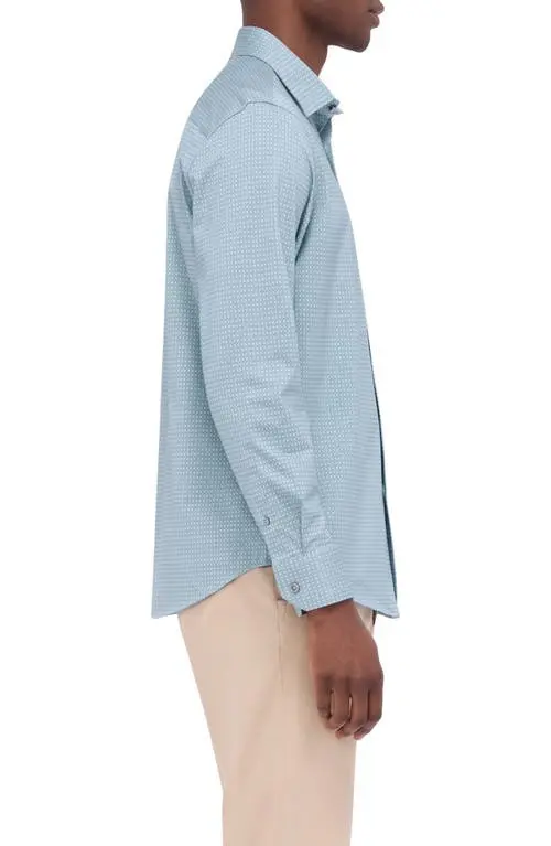 Bugatchi Jimmy Ooohcotton® Geo Print Button-up Shirt