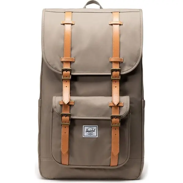Herschel Supply Co. Premium Little America Recycled Polyester Backpack - Brindle