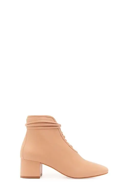 DANIELLA SHEVEL Cleo Ankle Boot - Beige