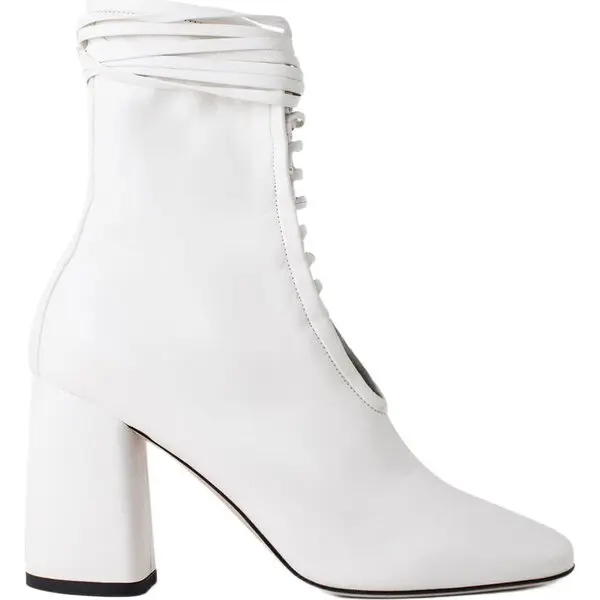 DANIELLA SHEVEL Belladonna Boots - White
