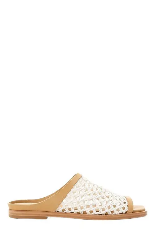 DANIELLA SHEVEL Alba Jute Sandals - White