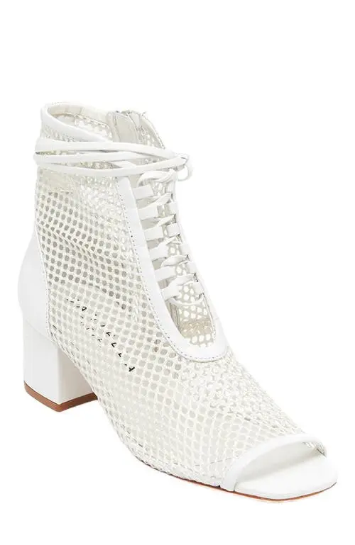 DANIELLA SHEVEL Nola Bootie - White