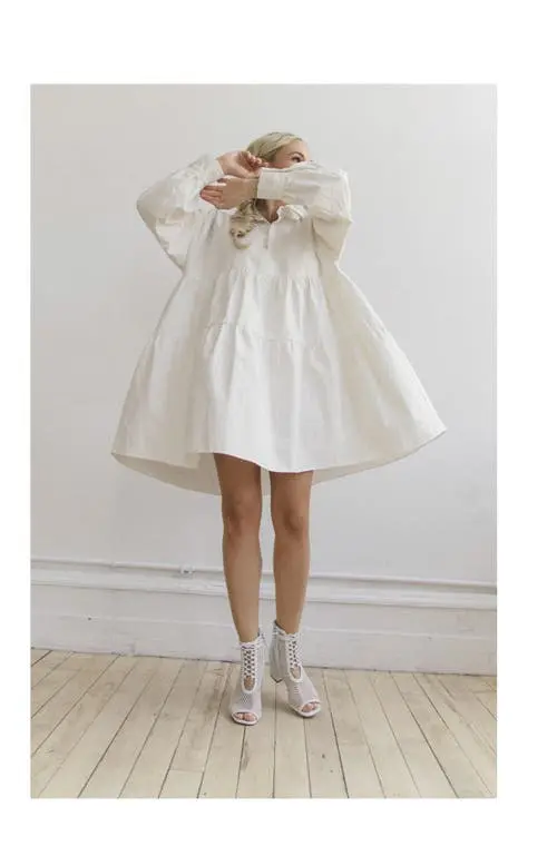 DANIELLA SHEVEL Nola Bootie - White