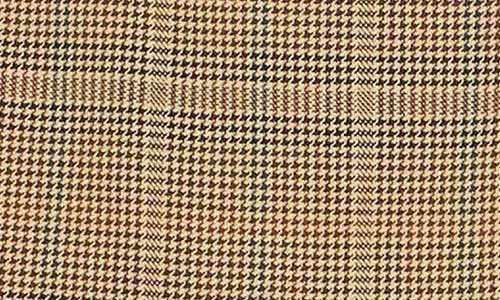 English Factory Glen Check Double-breasted Blazer With Bow Detail