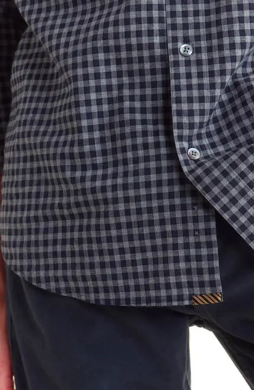 Billy Reid Tuscumbia Sport Shirt - Navy/greydnu