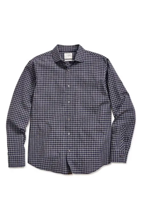 Billy Reid Tuscumbia Sport Shirt - Navy/greydnu
